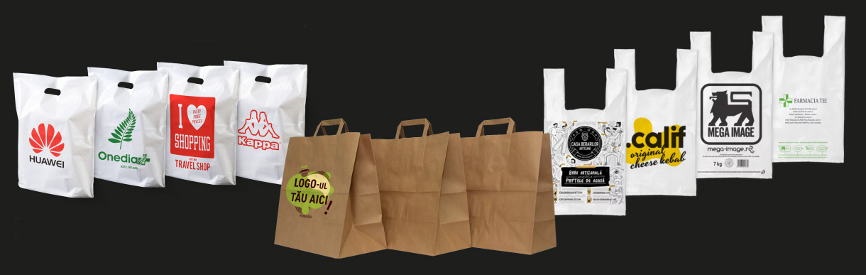Pungi personalizate prietenoase cu mediul